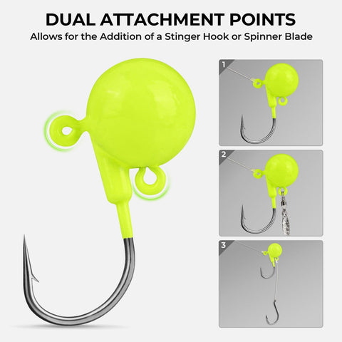 MadBite Dead Drop Jig Heads for Fishing – KastKing