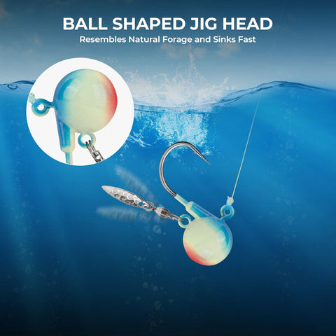 MadBite Dead Drop Jig Heads for Fishing – KastKing