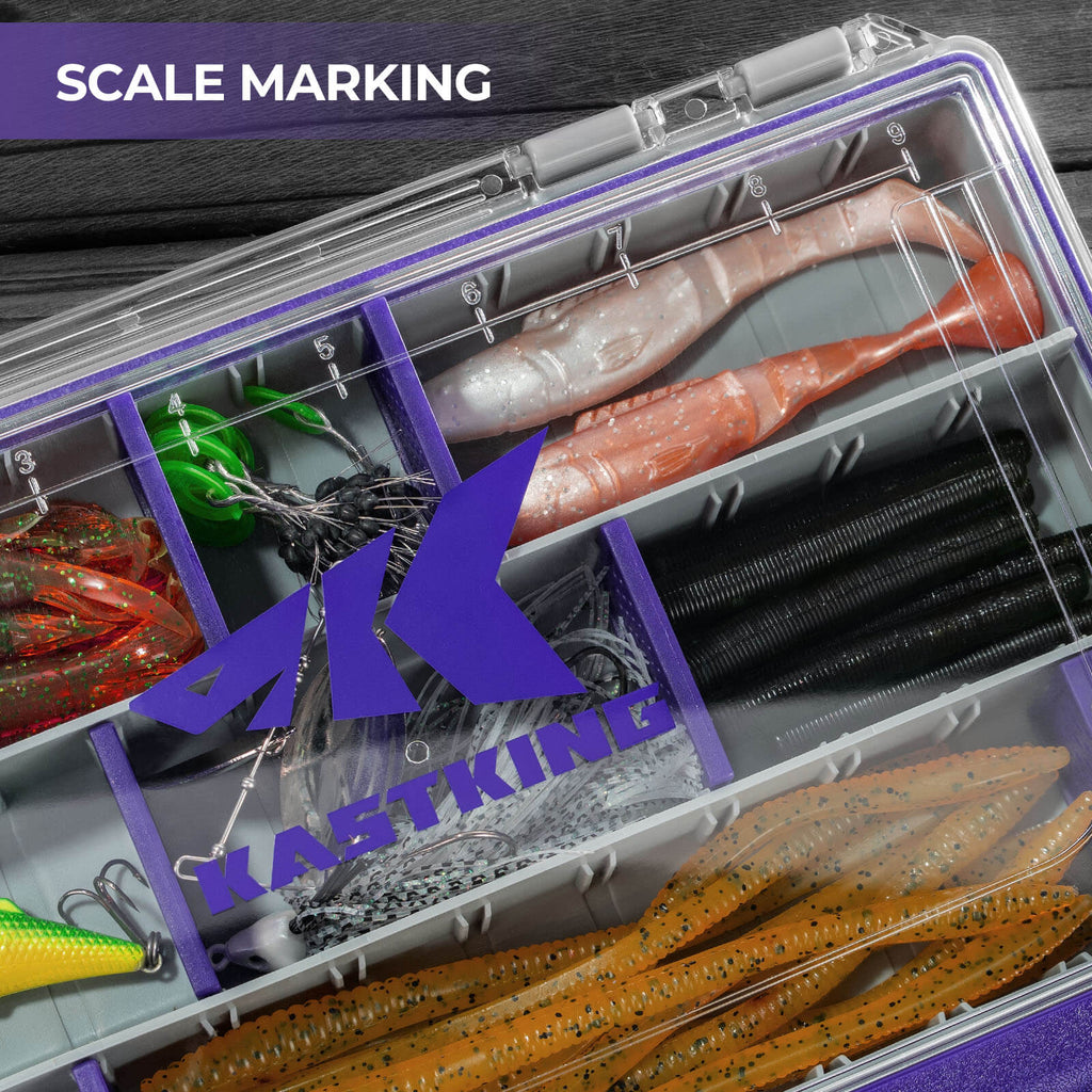 KastKing HyperSeal Waterproof Tackle Box, 3600 and 3700 Tackle Boxes ...