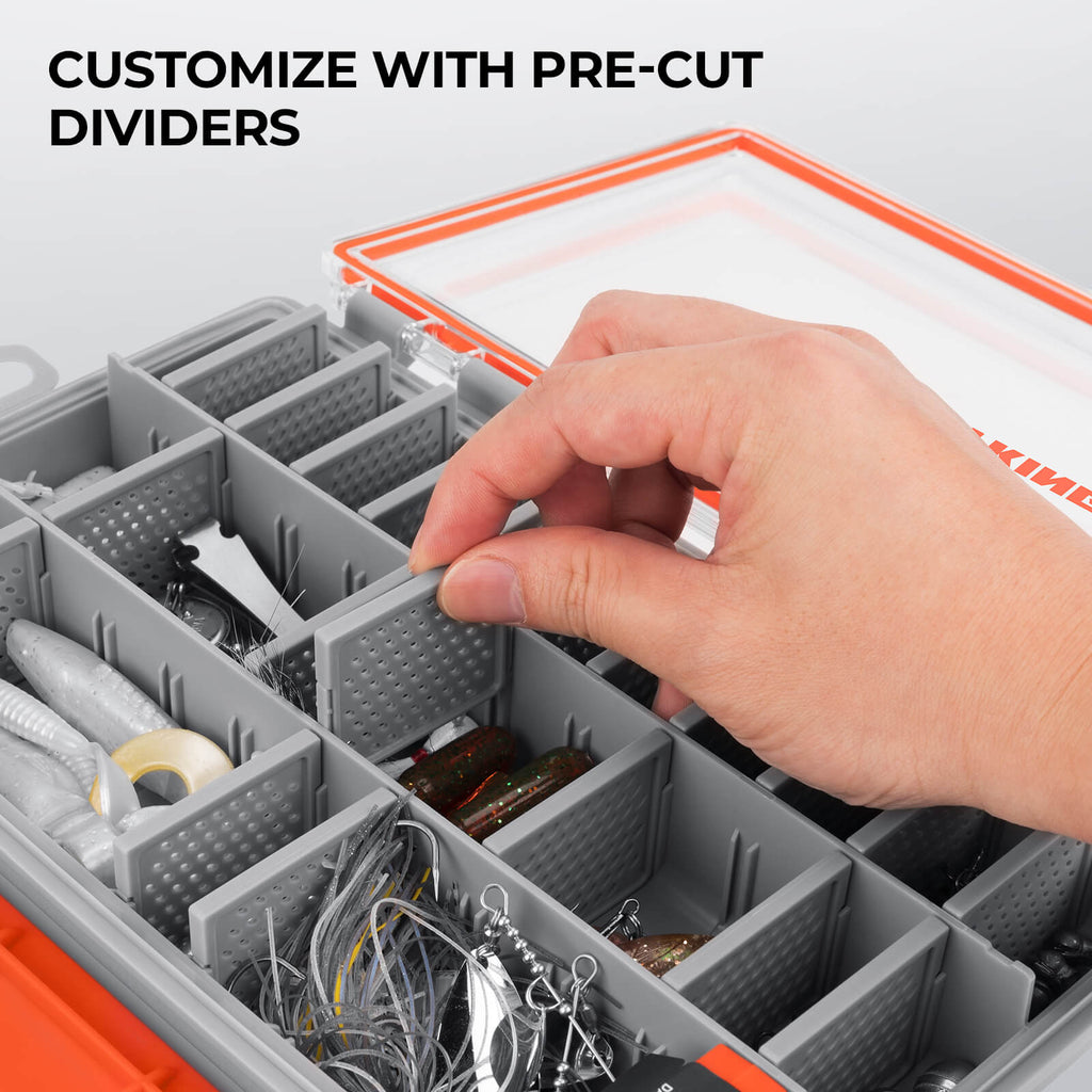 KastKing HyperSeal Waterproof Tackle Box, 3600 and 3700 Tackle Boxes ...