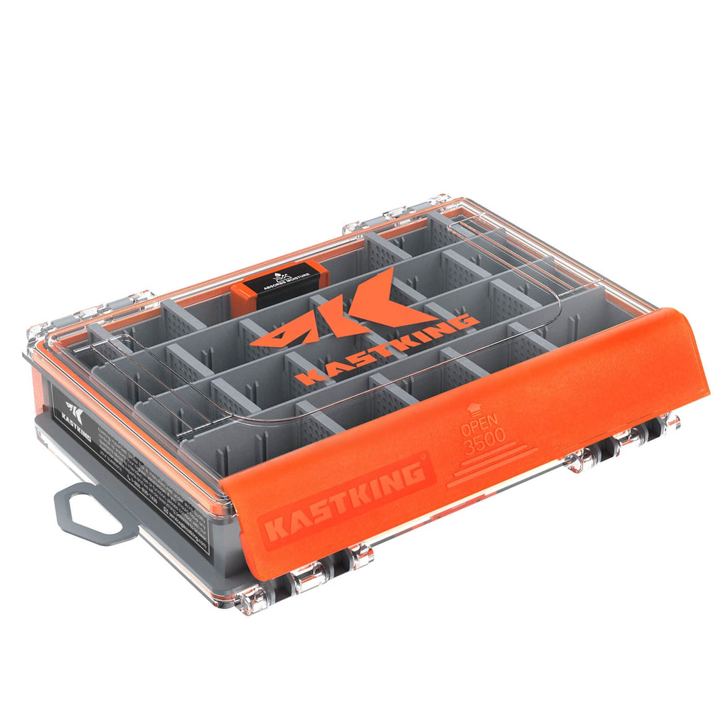KastKing HyperSeal Waterproof Tackle Box, 3600 and 3700 Tackle Boxes ...