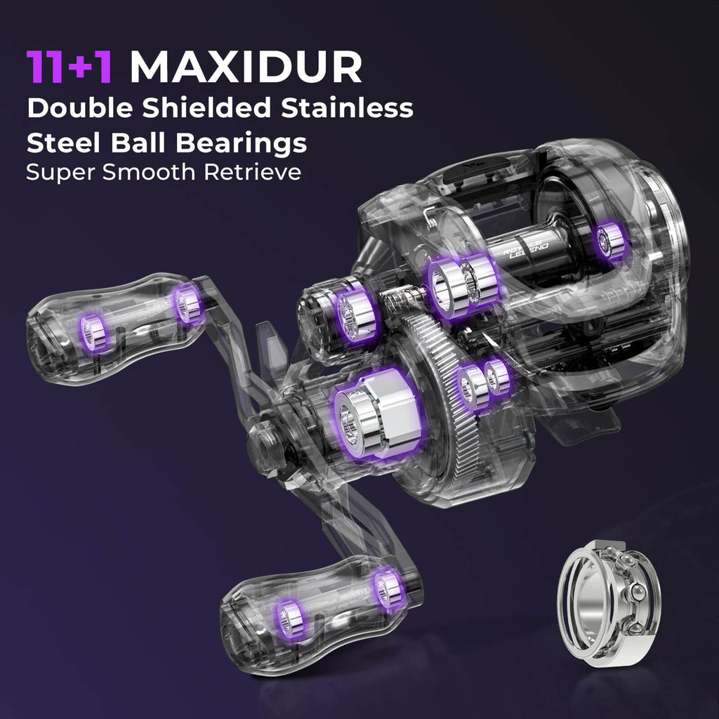 KastKing Royale Legend Pro Baitcaster Rod and Reel Combo