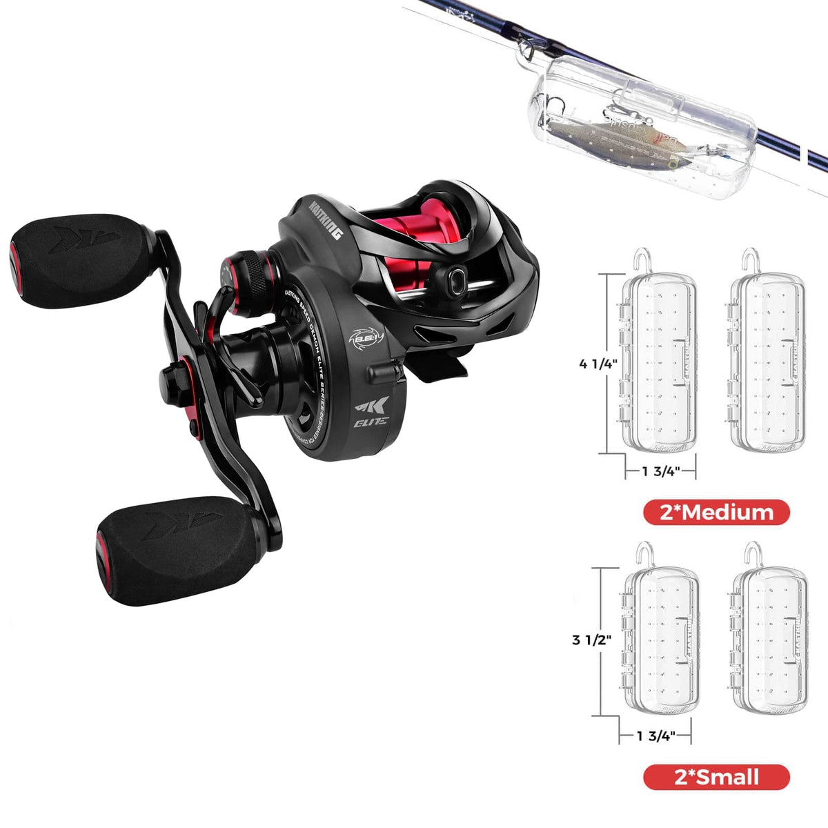 KastKing Speed Demon Elite Skipping Baitcasting Reel