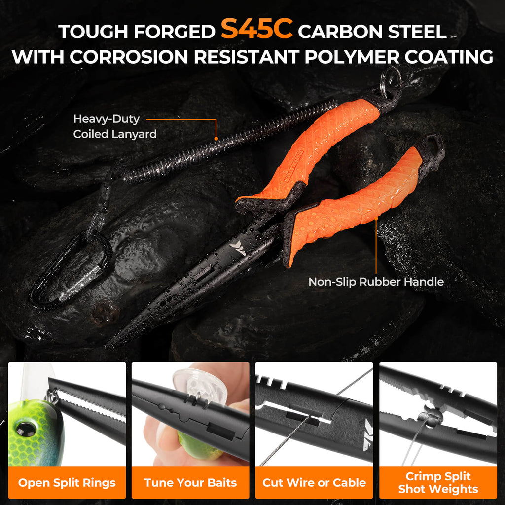 KastKing SteelStream 8pcs Fishing Tool Kit