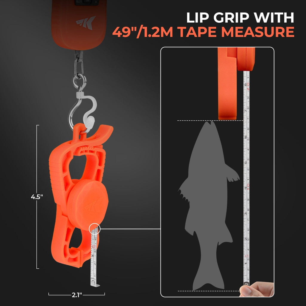 KastKing Fish Scale, Best Fish Scale with Lip Gripper, ToughTide USB ...