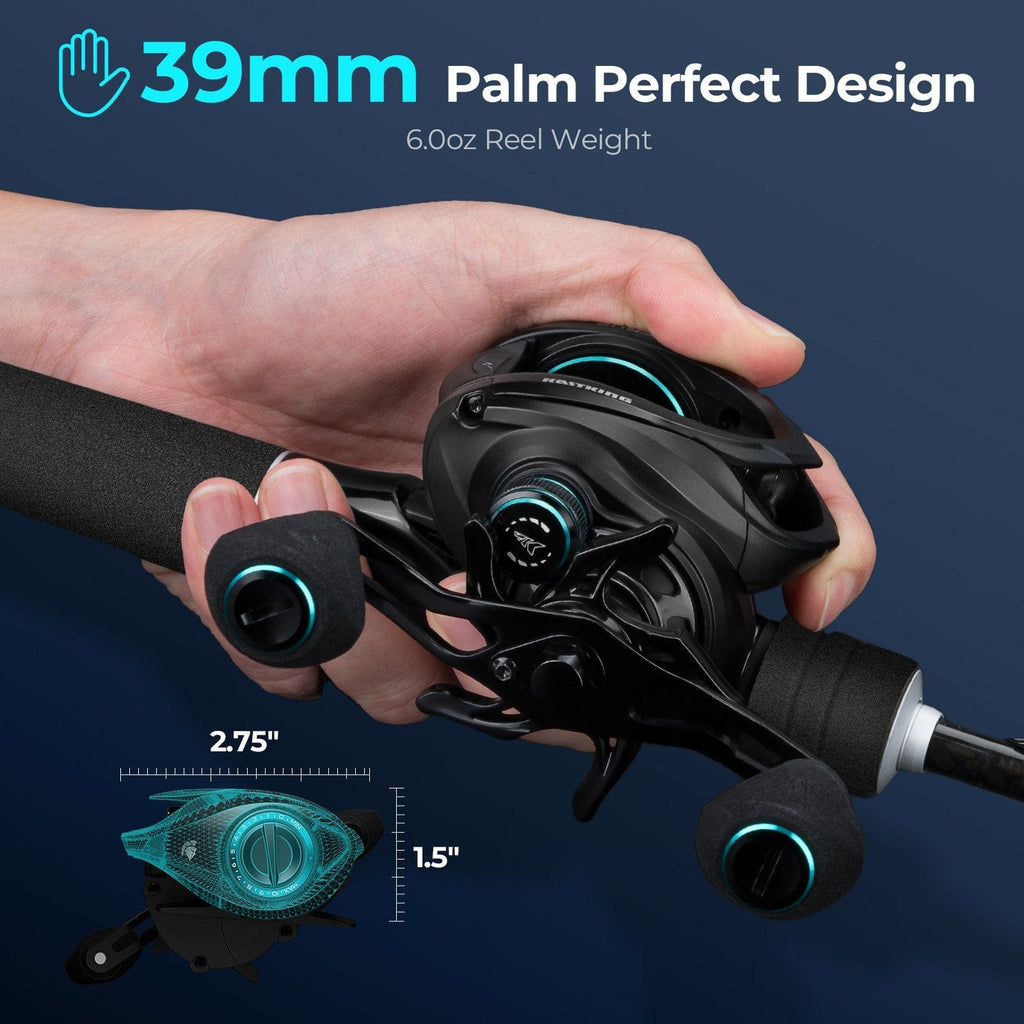 KastKing Verus Baitcaster Rod and Reel Combo