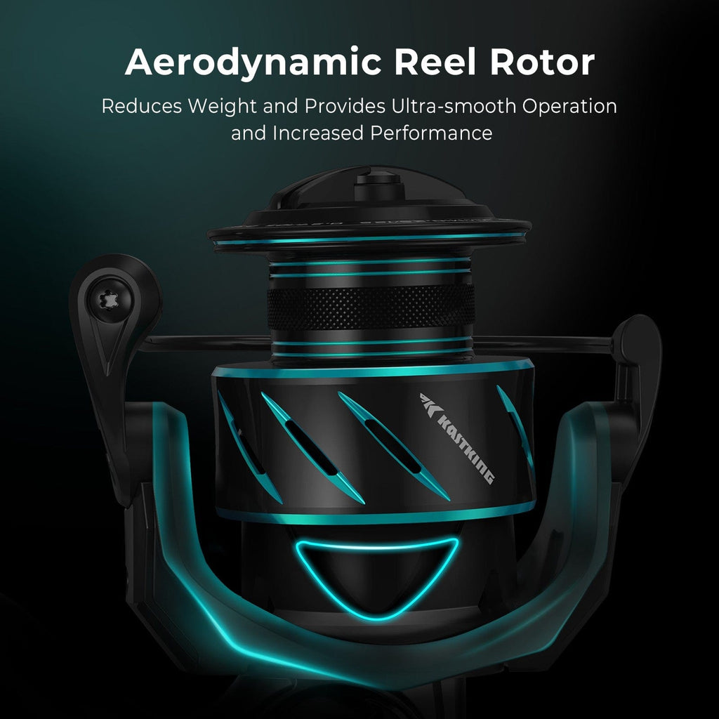 KastKing Verus Spinning Fishing Rod and Reel Combo