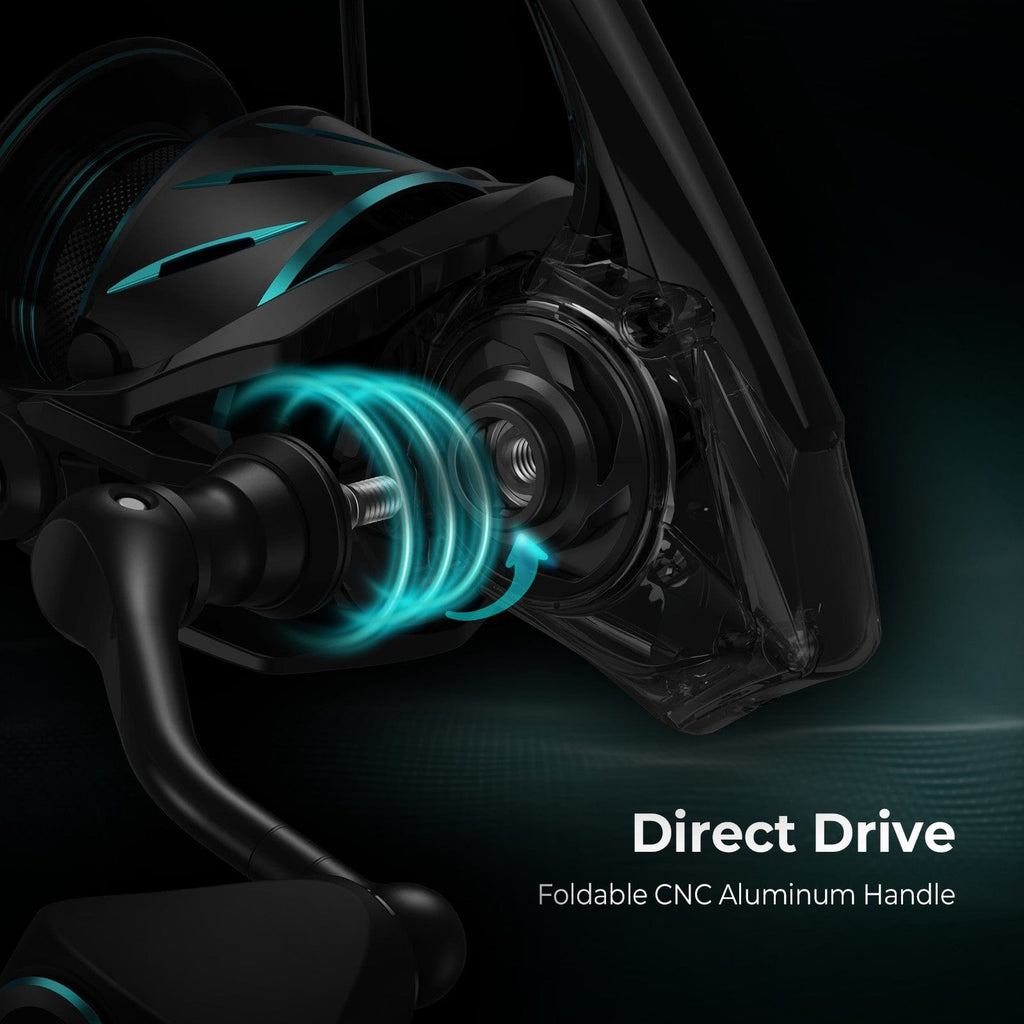 KastKing Verus Spinning Fishing Rod and Reel Combo