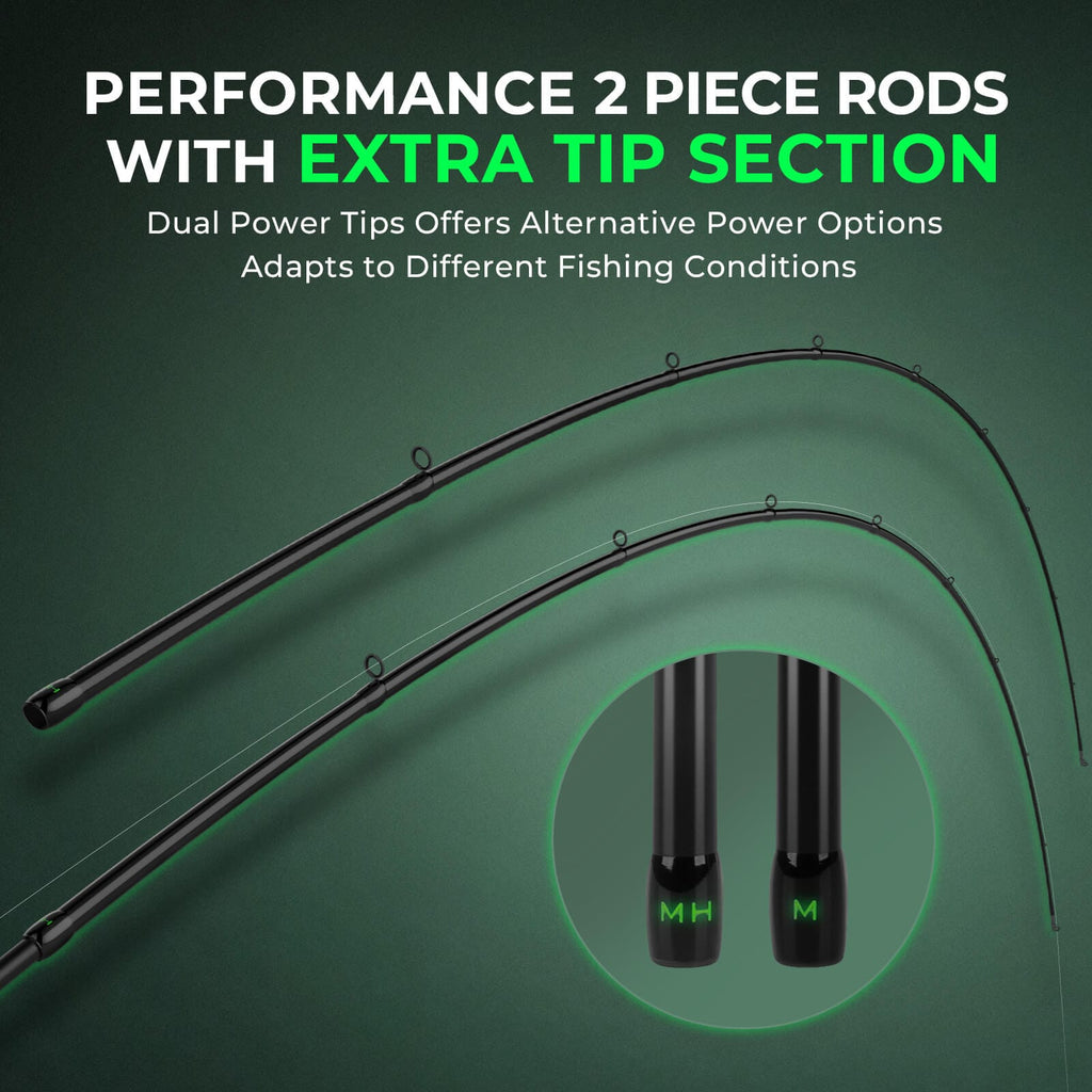 KastKing Zephyr Dual Tip Spinning Rod