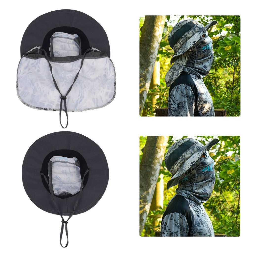 KastKing UPF 50 Boonie Hat Fishing Hat with Removable Neck Shield